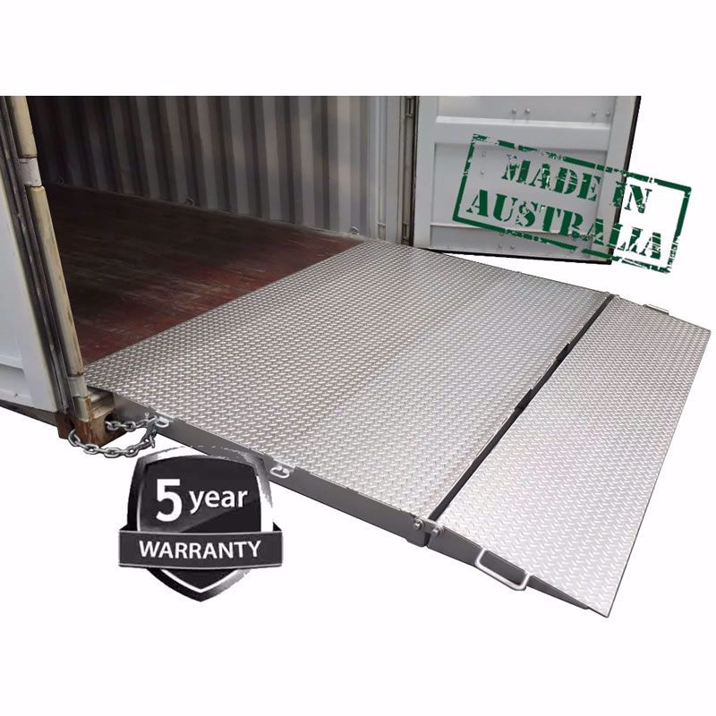 Container Ramp Reefer Refrigerated | Equipment Warehouse | Forklift ...