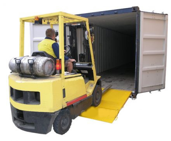 Folding Forklift Container Ramp 8000kg | Container Ramp | Container ...